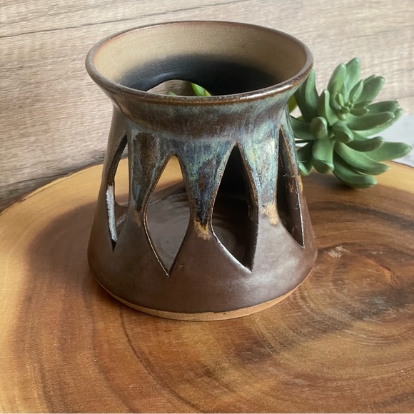 Pam & Mac | Accents | Vintage Pam Mac Signed Handmade Pottery Tea Light ...
